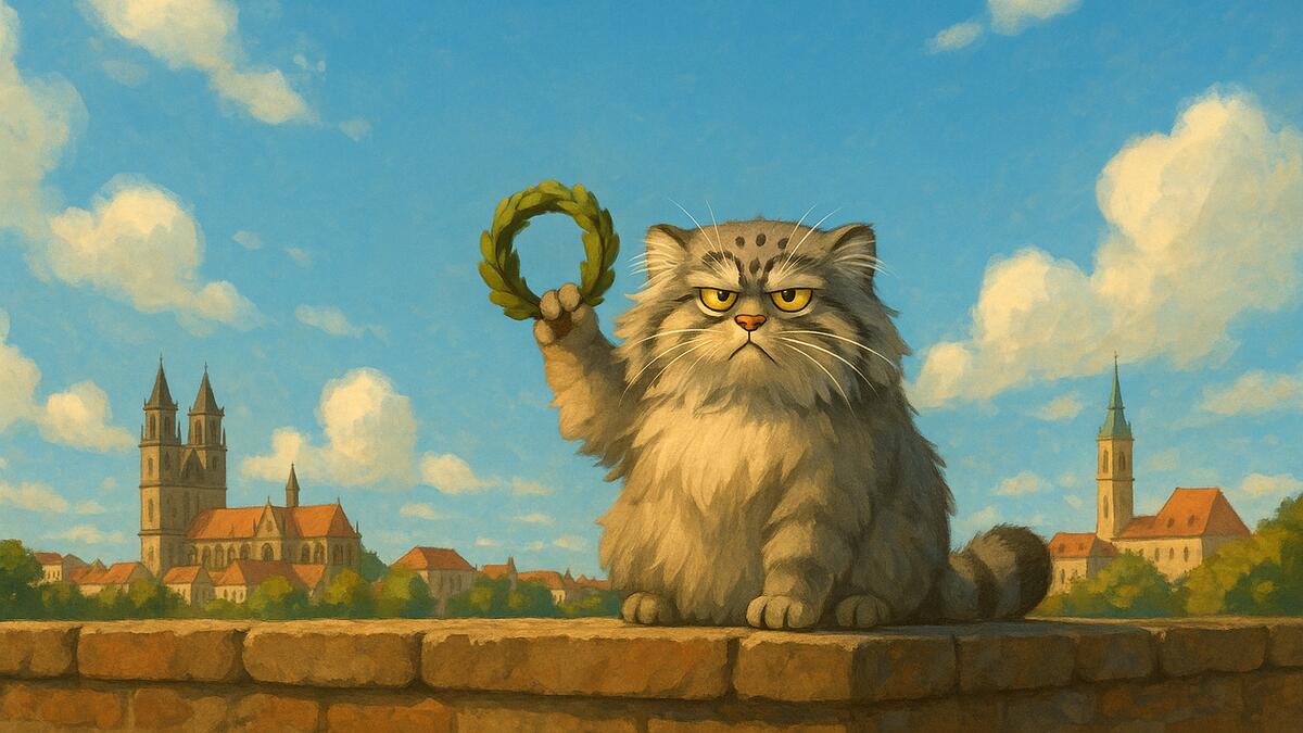 Pallas's cats in Magdeburg Zoo, Germany • Manulization - Pallas’s Cats
